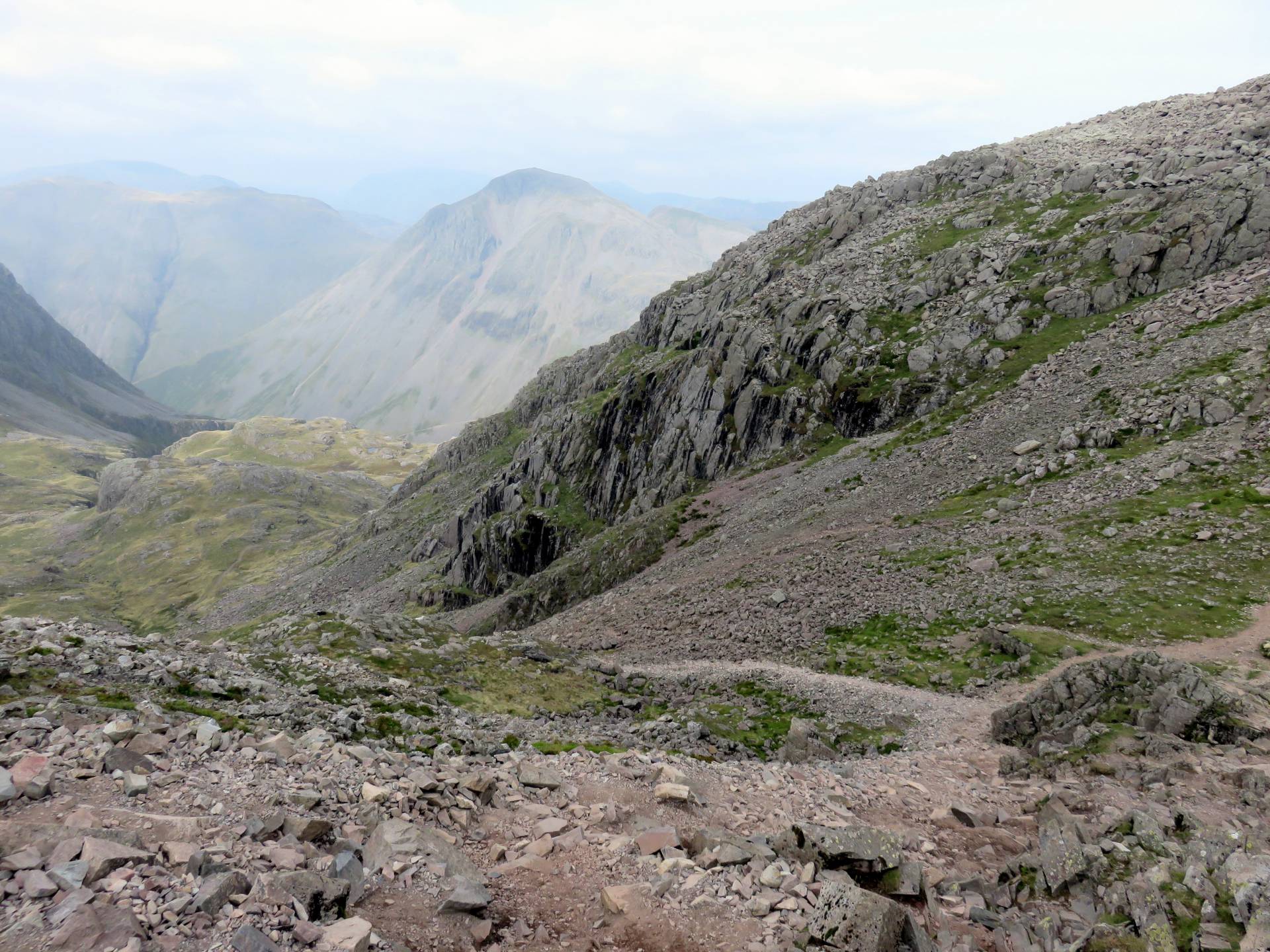 Walk up Scafell Pike from Great Langdale | Walk up Scafell Pike